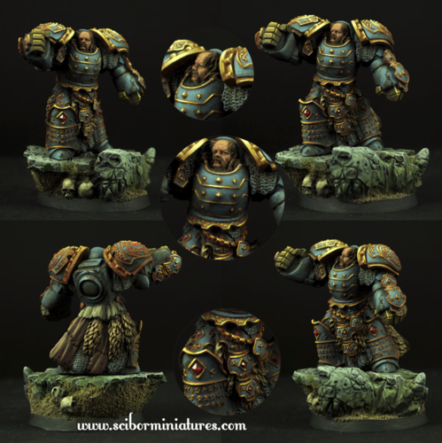 Scibor Monstrous Miniatures 28SF0051 Celtic SF Lord #2