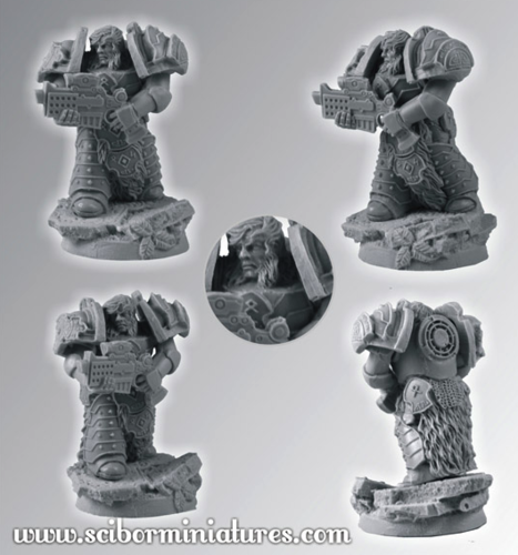 Scibor Monstrous Miniatures 28SF0039 Celtic Veteran #5