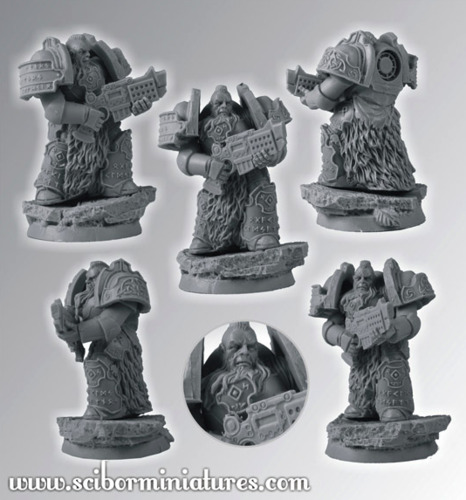 Scibor Monstrous Miniatures 28SF0035 Celtic Veteran #1
