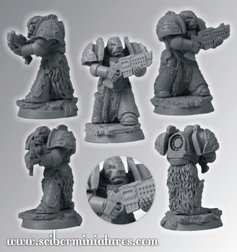 Scibor Monstrous Miniatures 28SF0036 Celtic Veteran #2