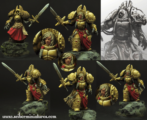 Scibor Monstrous Miniatures 28SF0031 Cezar of Rome