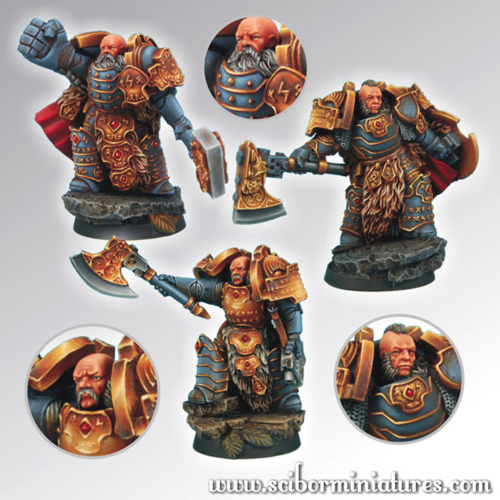 Scibor Monstrous Miniatures 28SF0026 Celtic Warriors Squad 3