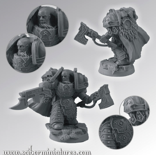 Scibor Monstrous Miniatures 28SF0030 Celtic Warrior #4