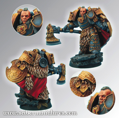 Scibor Monstrous Miniatures 28SF0021 Celtic SF Warrior #2