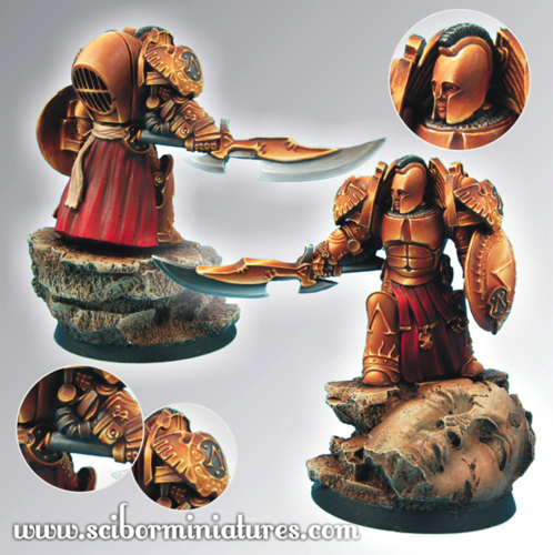 Scibor Monstrous Miniatures 28SF0022 Spartan SF Warrior