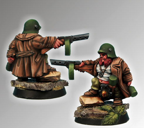 Scibor Monstrous Miniatures 28SF0016 Dwarf Sturmgrenadier #1