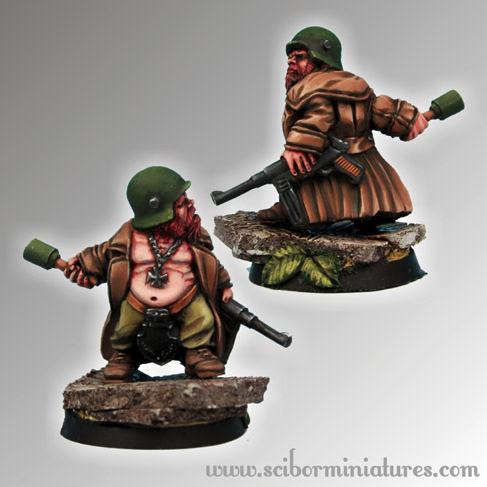 Scibor Monstrous Miniatures 28SF0017 Dwarf Sturmgrenadier #2