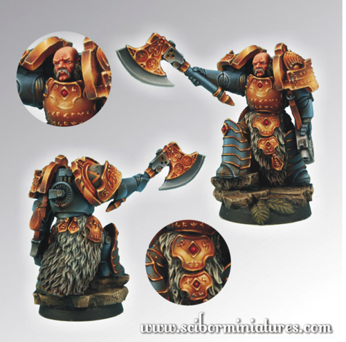 Scibor Monstrous Miniatures 28SF0018 Celtic SF Warrior