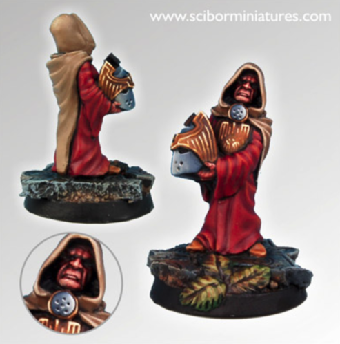Scibor Monstrous Miniatures 28SF0011 Servant – Helmet