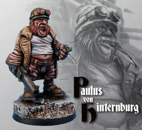 Scibor Monstrous Miniatures 28SF0007 Paulus von Hinternburg
