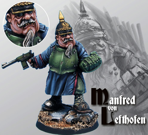 Scibor Monstrous Miniatures 28SF0008 Manfred von Lefthoffen