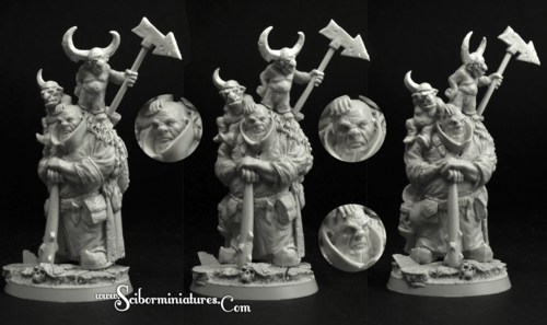 Scibor Monstrous Miniatures 28OF0010 Ogre Coach