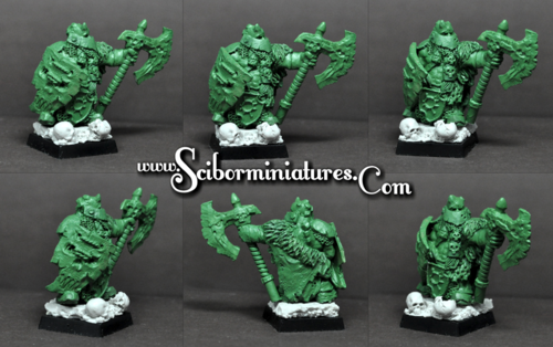 Scibor Monstrous Miniatures 28MA0104 Evil Dwarf Lord #15