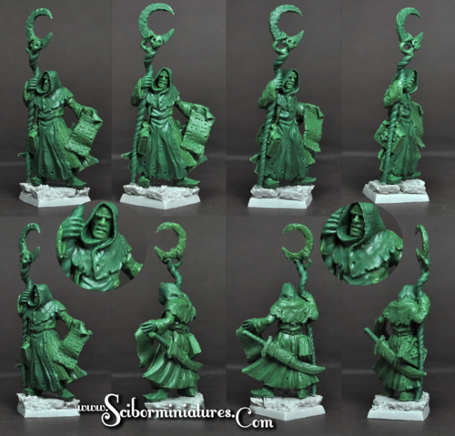 Scibor Monstrous Miniatures 28FM0618 Sorcerer