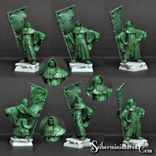 Scibor Monstrous Miniatures 28FM0619 Preacher
