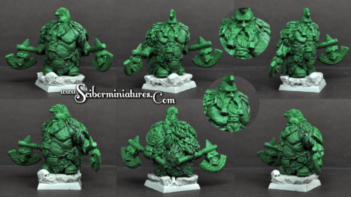 Scibor Monstrous Miniatures 28FM0615 Dwarf Wild Chieftain #14