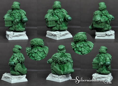 Scibor Monstrous Miniatures 28FM0610 Dwarf Shopkeeper