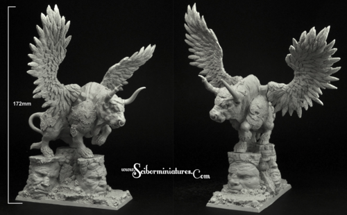 Scibor Monstrous Miniatures 28MA0072 War Bull