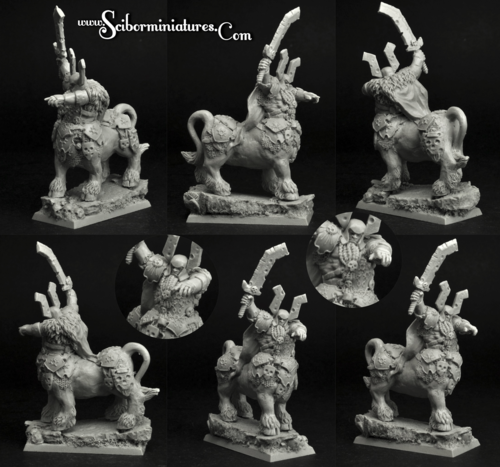 Scibor Monstrous Miniatures 28MA0075 Centaur #2