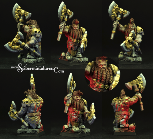 Scibor Monstrous Miniatures 28MA0066 Furious Warrior #1