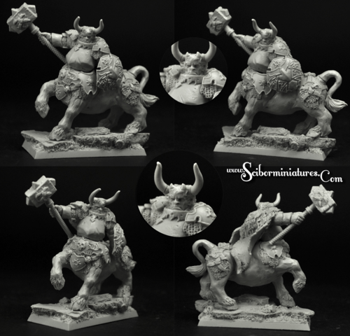 Scibor Monstrous Miniatures 28MA0059 Centaur Chief