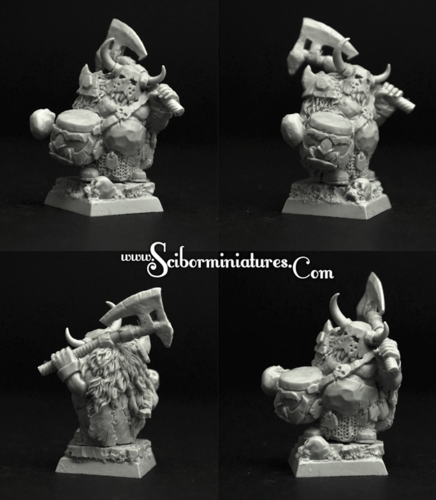 Scibor Monstrous Miniatures 28MA0053 Degenerate Dwarf #5