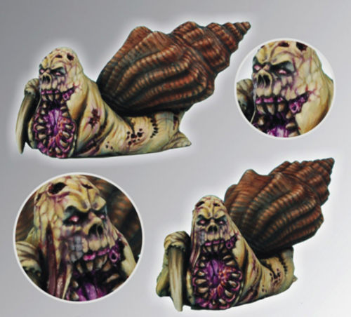 Scibor Monstrous Miniatures 28MA0031 Mutant Snail #1