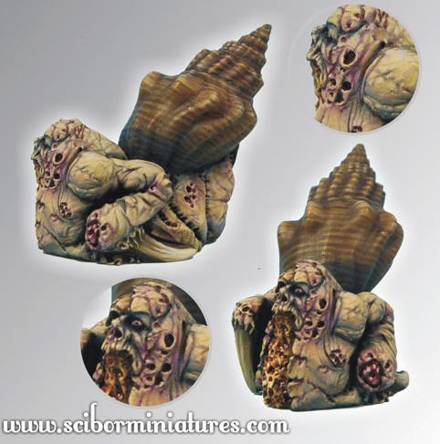 Scibor Monstrous Miniatures 28MA0034 Mutant Snail #4