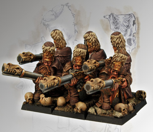 Scibor Monstrous Miniatures 28MA0018 Strielecs set of 6 miniatures 6