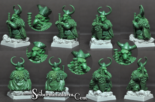 Scibor Monstrous Miniatures 28GB0038 Goblin Champion