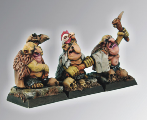 Scibor Monstrous Miniatures 28GB0012 Goblin Warriors set #2 3