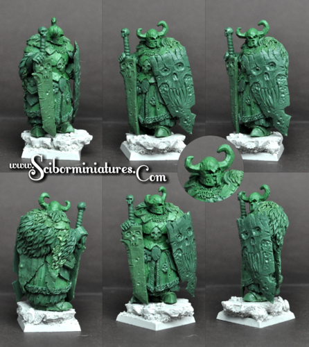 Scibor Monstrous Miniatures 28FM0597 Barbarian Lord #8