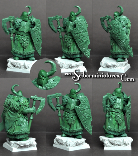 Scibor Monstrous Miniatures 28FM0598 Barbarian Lord #9
