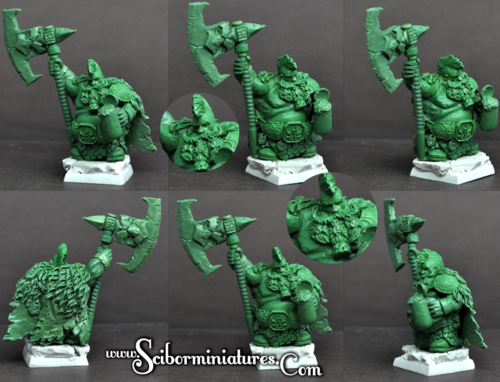 Scibor Monstrous Miniatures 28FM0602 Dwarf Dragon Hunter #2