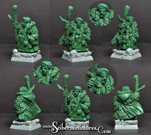 Scibor Monstrous Miniatures 28FM0604 Dwarven Witch