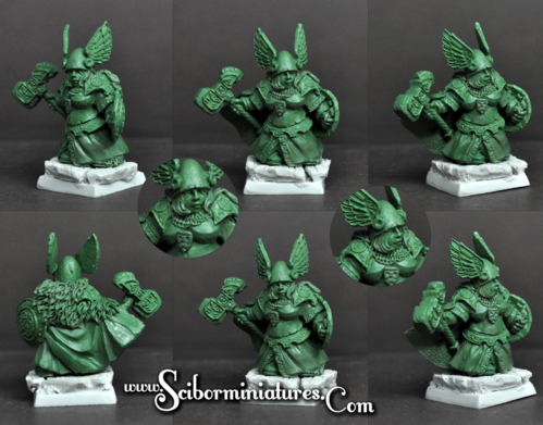 Scibor Monstrous Miniatures 28FM0606 Dwarf Female Dogrina