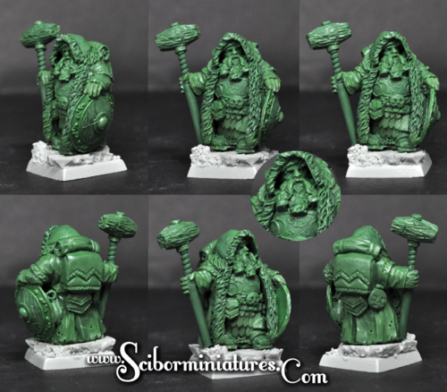 Scibor Monstrous Miniatures 28FM0533 Ice Stronghold Dwarf #27