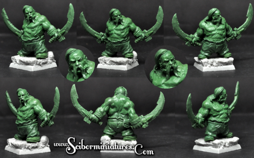 Scibor Monstrous Miniatures 28FM0537 Dwarf Cossack #1