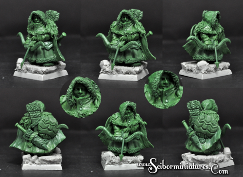 Scibor Monstrous Miniatures 28FM0539 Ice Stronghold Dwarf female #7