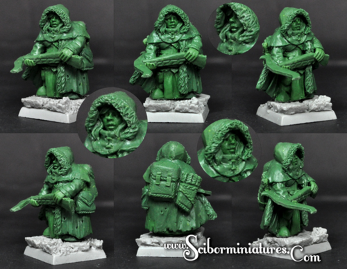 Scibor Monstrous Miniatures 28FM0545 Ice Stronghold Dwarf female #9