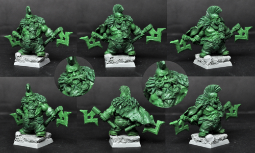 Scibor Monstrous Miniatures 28FM0547 Dwarf Wild Chieftain #10