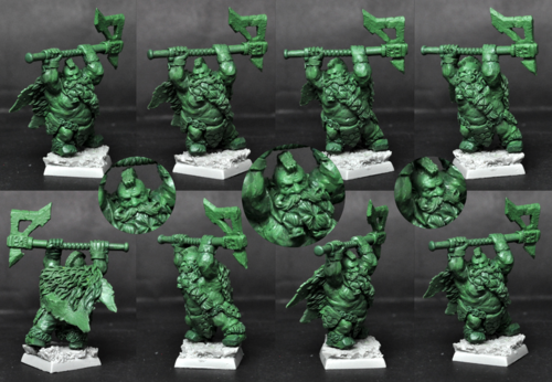 Scibor Monstrous Miniatures 28FM0549 Dwarf Wild Chieftain #12