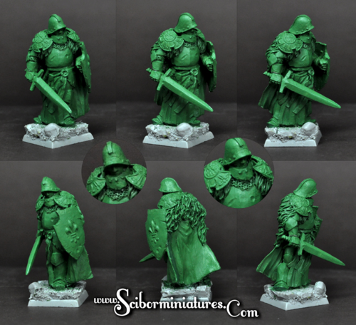 Scibor Monstrous Miniatures 28FM0552 Knight #17