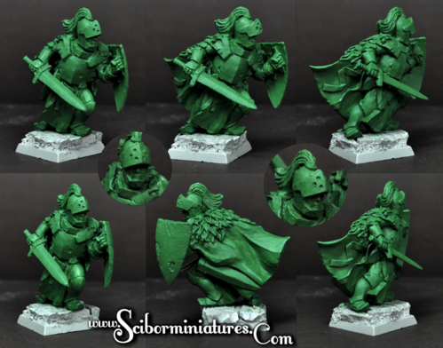 Scibor Monstrous Miniatures 28FM0553 Knight #18