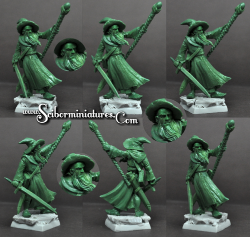 Scibor Monstrous Miniatures 28FM0562 Wizard