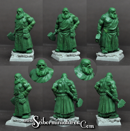 Scibor Monstrous Miniatures 28FM0564 Blacksmith