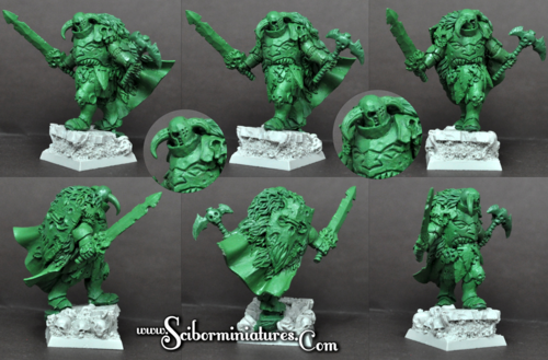 Scibor Monstrous Miniatures 28FM0569 Barbarian Lord
