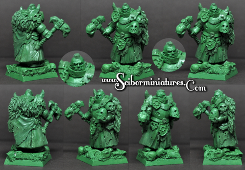 Scibor Monstrous Miniatures 28FM0577 Barbarian Lord #4