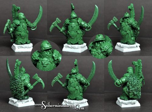 Scibor Monstrous Miniatures 28FM0581 Dwarf Winged Hussar #3