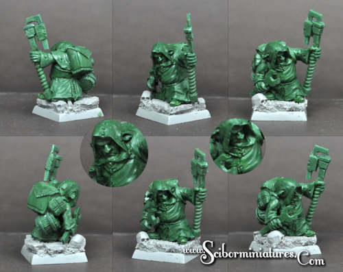 Scibor Monstrous Miniatures 28FM0584 Gnome Engineer